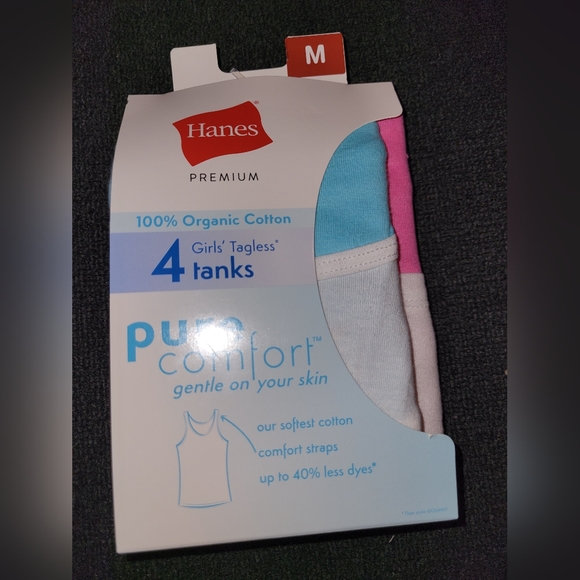 Hanes | Shirts & Tops | Hanes Set Of 4 Girls Tanks | Poshmark